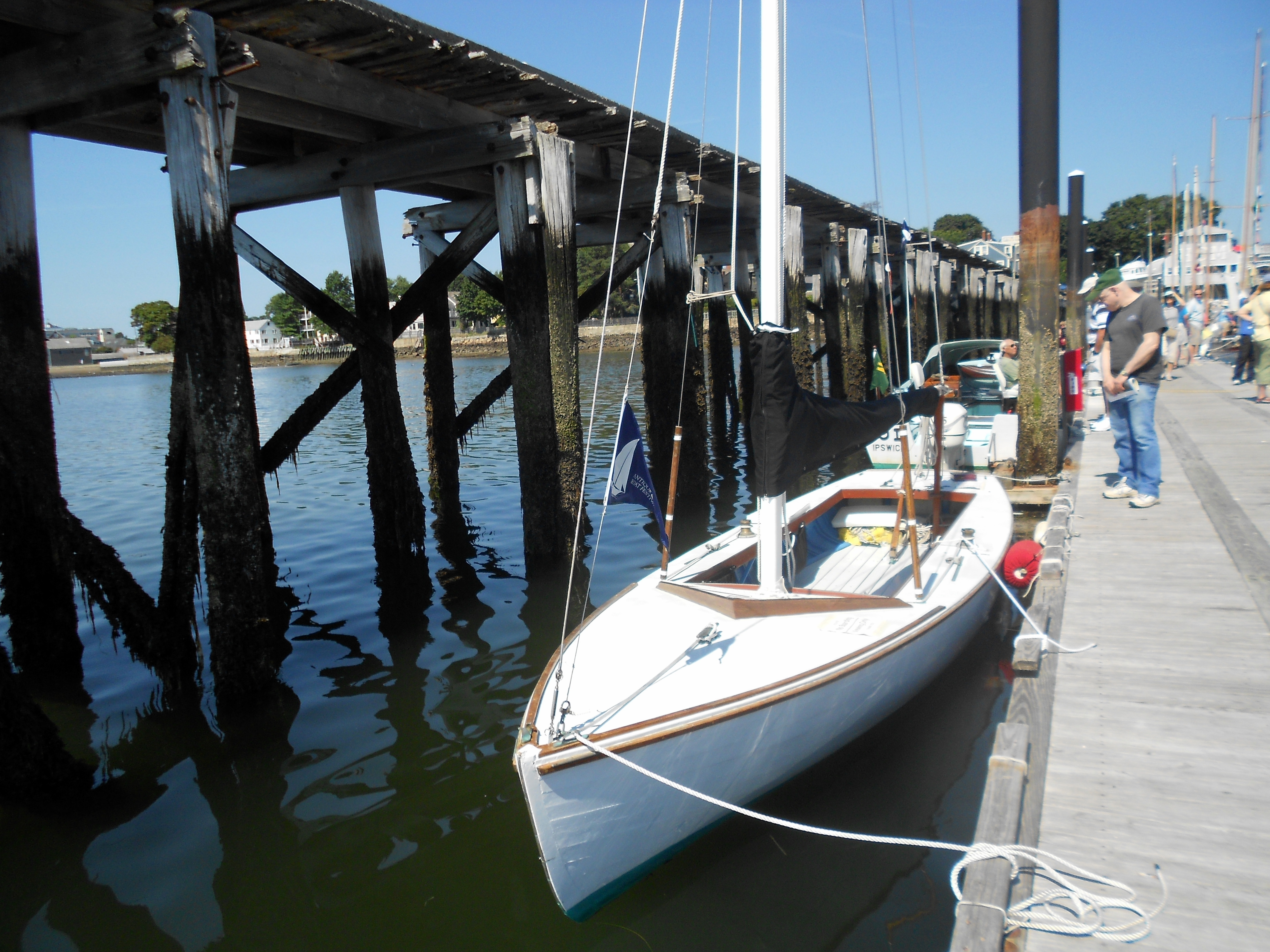 Old Sloops in Salem Harbor - streetsofsalem